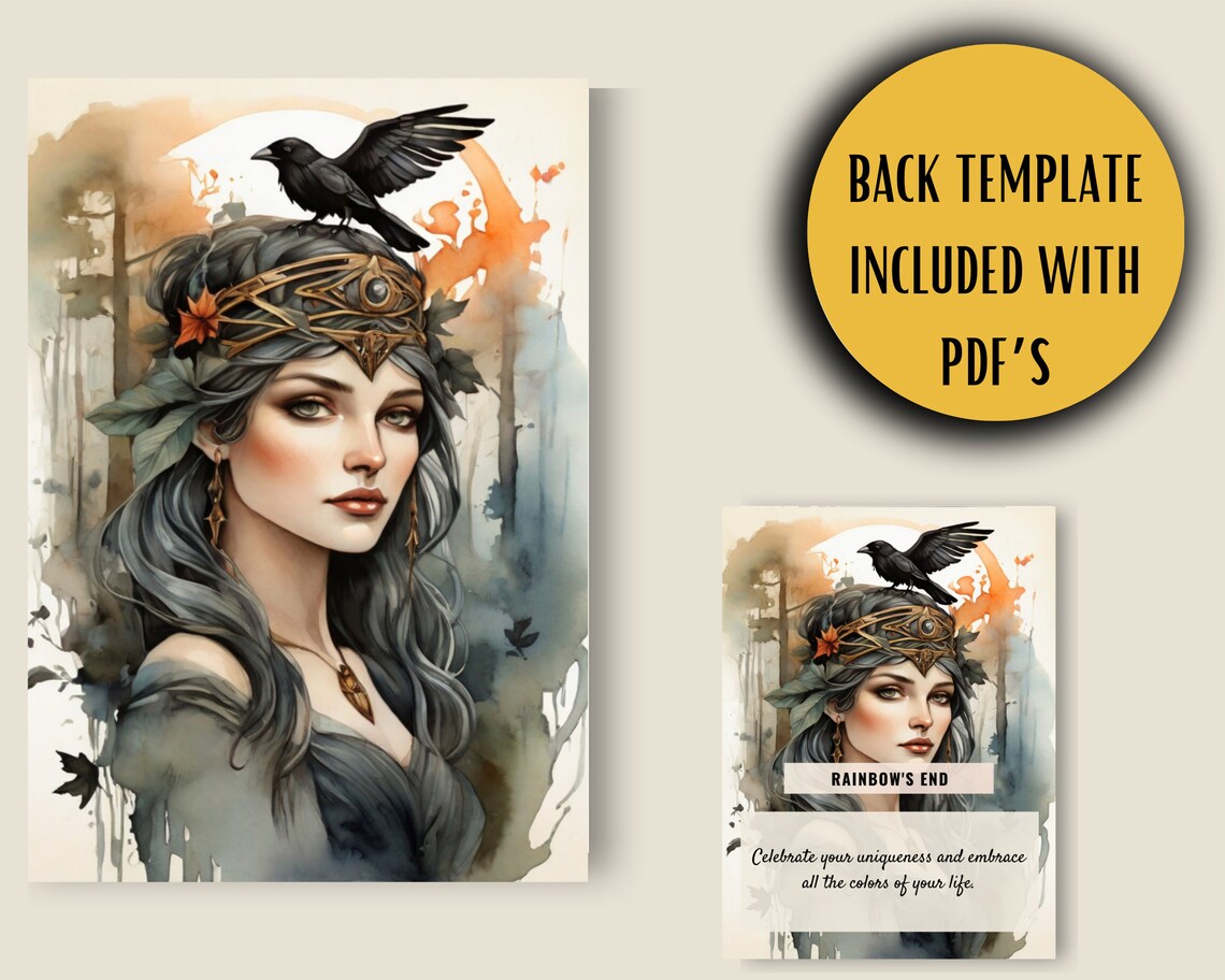 Printable Goddess Oracle Cards, Goddess Oracle Deck, Digital Oracle ...