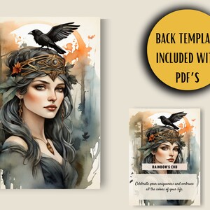 Printable Goddess Oracle Cards, Goddess Oracle Deck, Digital Oracle ...