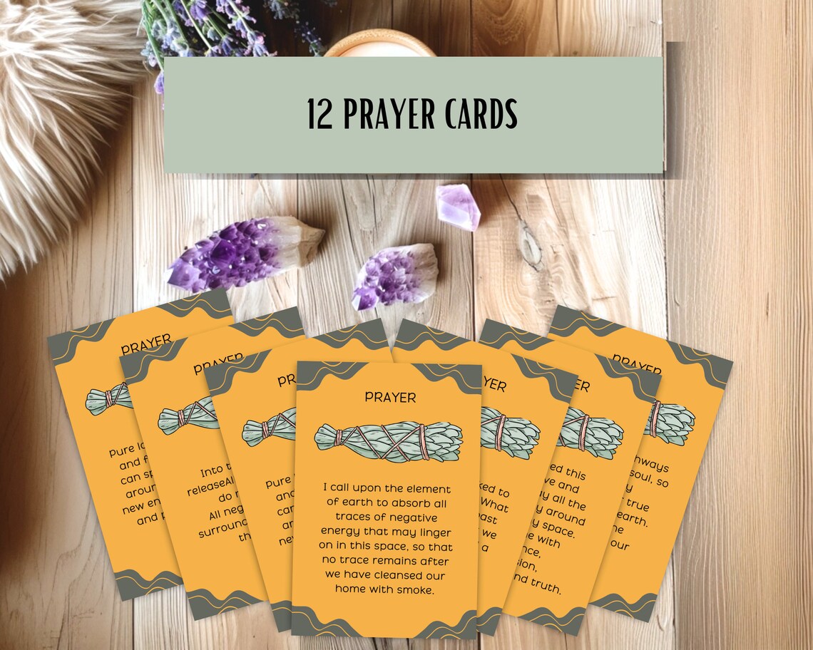 Smudging for Beginners,printable Smudging Prayer Cards,smudging Guide,smudging Instruction ...