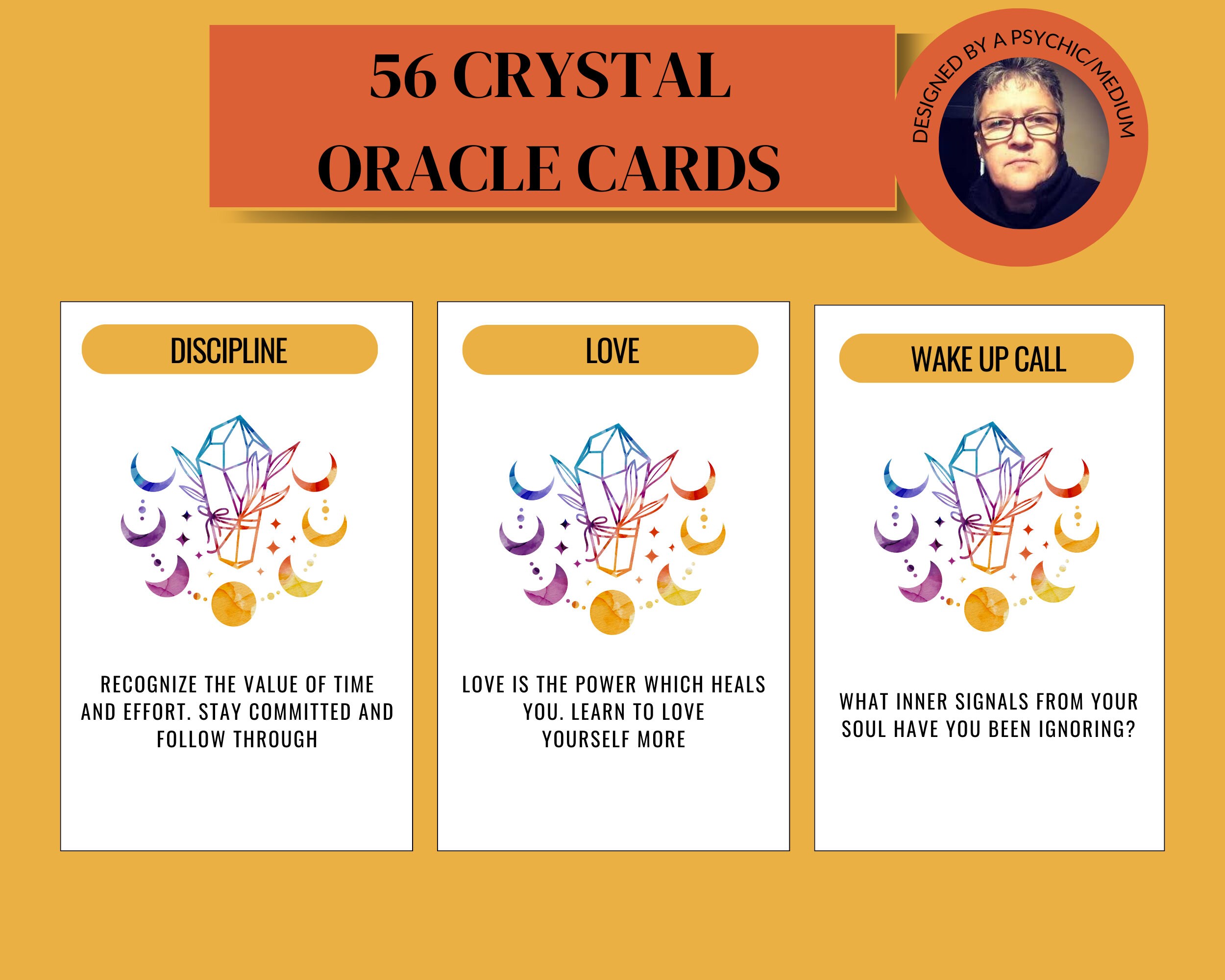 Create and Print Your Own Oracle Cards | Printable Tarot Deck | DYI ...