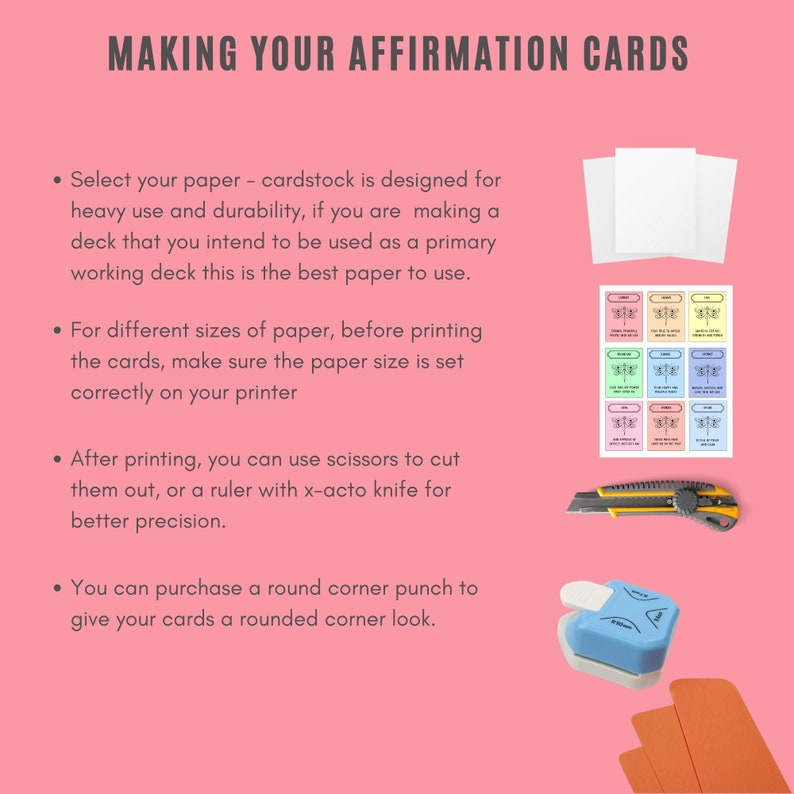 Positive Affirmation Cards School, Kids Back to School Affirmation ...