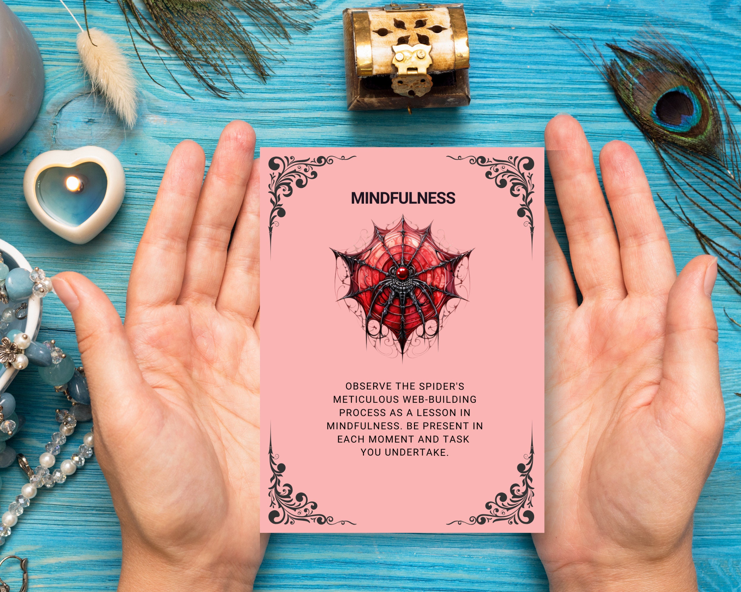 Digital Oracle Cards, Printable Oracle Cards, Oracle Deck, Create Your ...