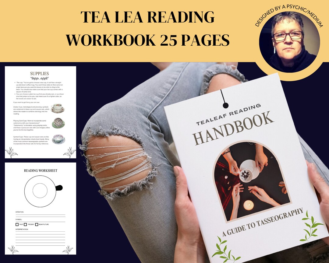 Tea Leaf Reading, Tasseography Reference Guide, Tea Leaf Reading Book ...