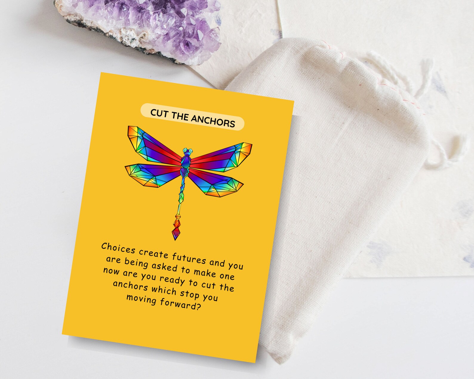Printable Oracle Cards, Dragonfly Oracle Deck, Digital Oracle Cards ...