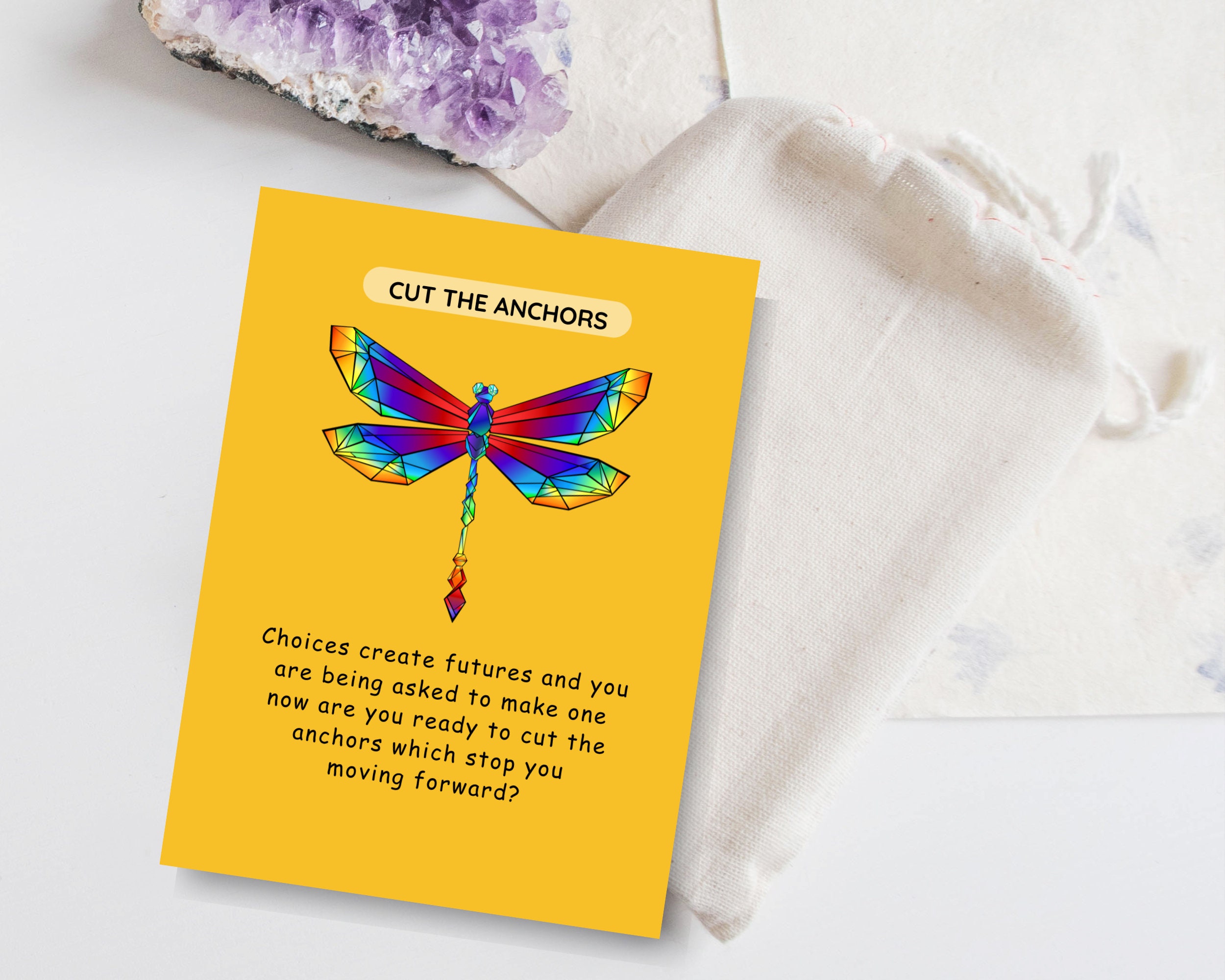 Printable Oracle Cards, Dragonfly Oracle Deck, Digital Oracle Cards ...