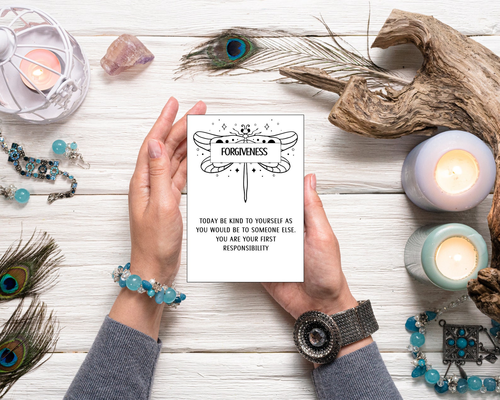 Digital Oracle | Printable Tarot Deck | 52 Cards | Tarot Reading ...