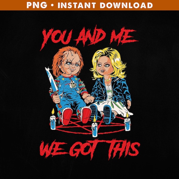 Chucky and Tiff Png - Etsy
