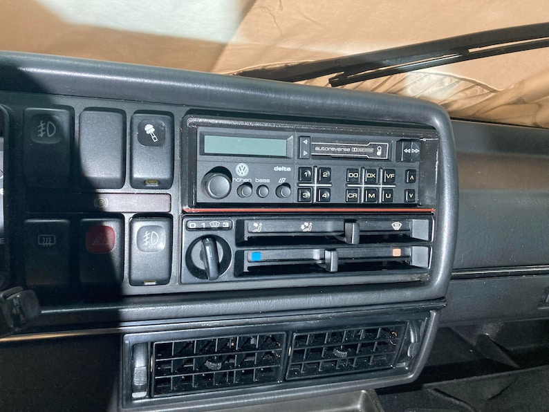 VW GOLF MK2 Radio Frame Alpha, Beta, Gamma (165035464A) - Etsy