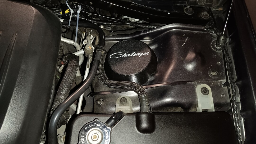 Dodge Challenger Strut Tower Covers (customizable) - Etsy