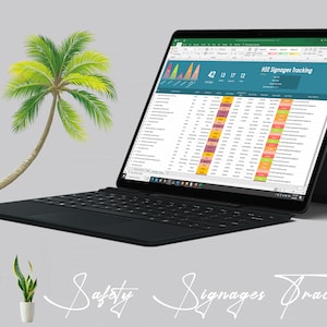 Site Signage & Signboard Tracker Excel Template | Safety Signs | Safety ...
