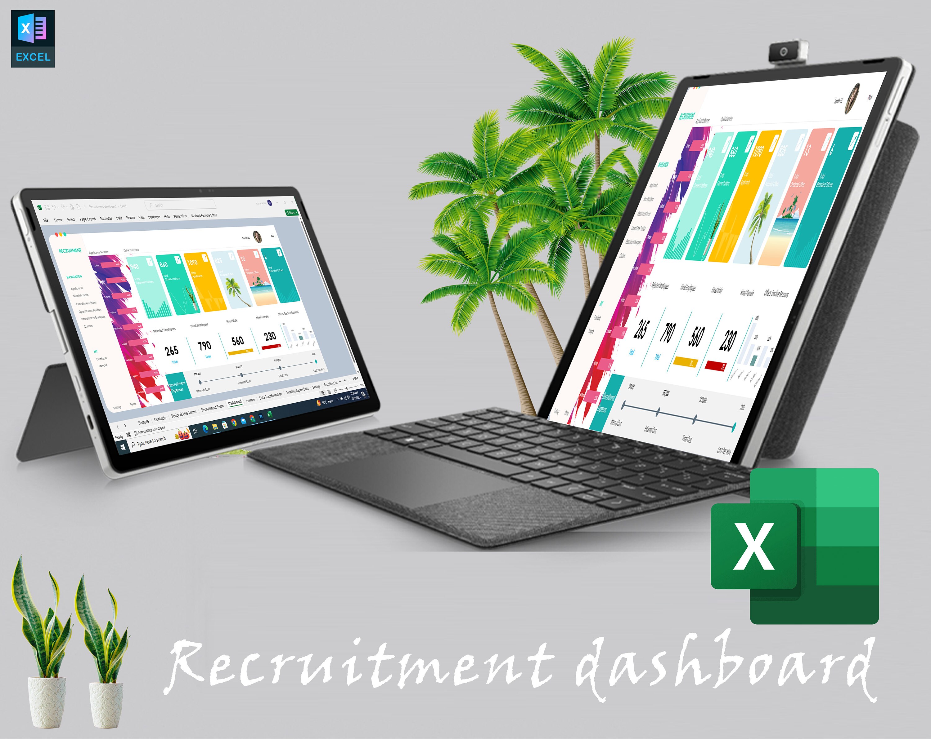 Recruitment Dashboard | Recruitment Tracker | Applicant Tracking System ...