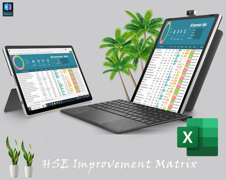HSE Improvement Matrix Template Health and Safety Template HSE ...