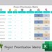 Project Prioritization Matrix Template | Project Management System ...