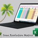 Problem-solving Matrix | Issue Resolution Matrix | Comprehensive Matrix ...