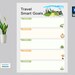 Travel SMART Goals Template | Travel Journal | Travel Planner | Travel ...