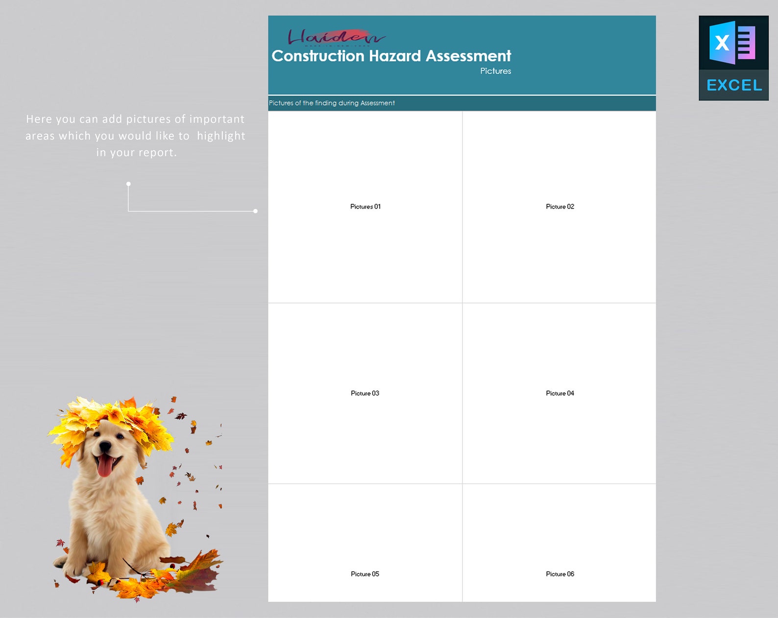Construction Hazard Assessment Checklist Template | Construction Safety ...