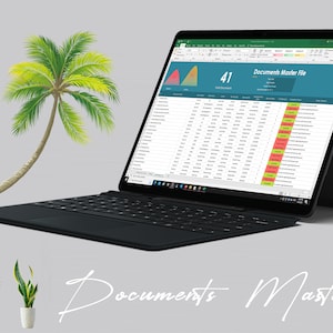 Document Tracking Matrix Template | Document Organizer | Document ...