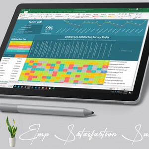 Employee Satisfaction Survey Matrix | Job Satisfaction | Workplace ...