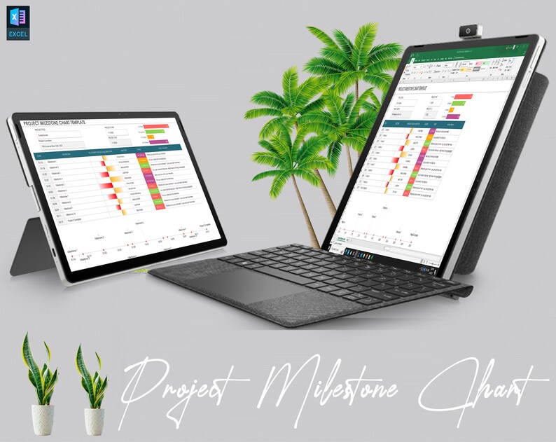 Project Milestone Chart Template | Project Template | Project ...