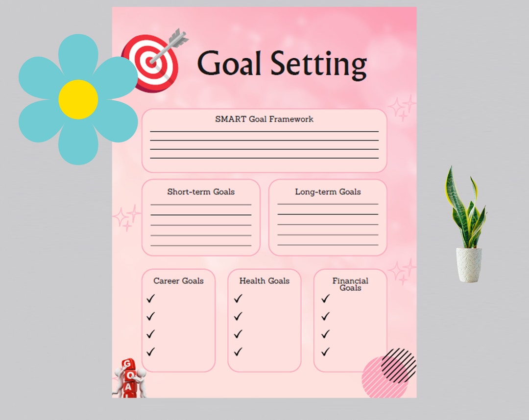 Goal Setting | Goal Setting Tools | Goal Setting Worksheet | Goal ...
