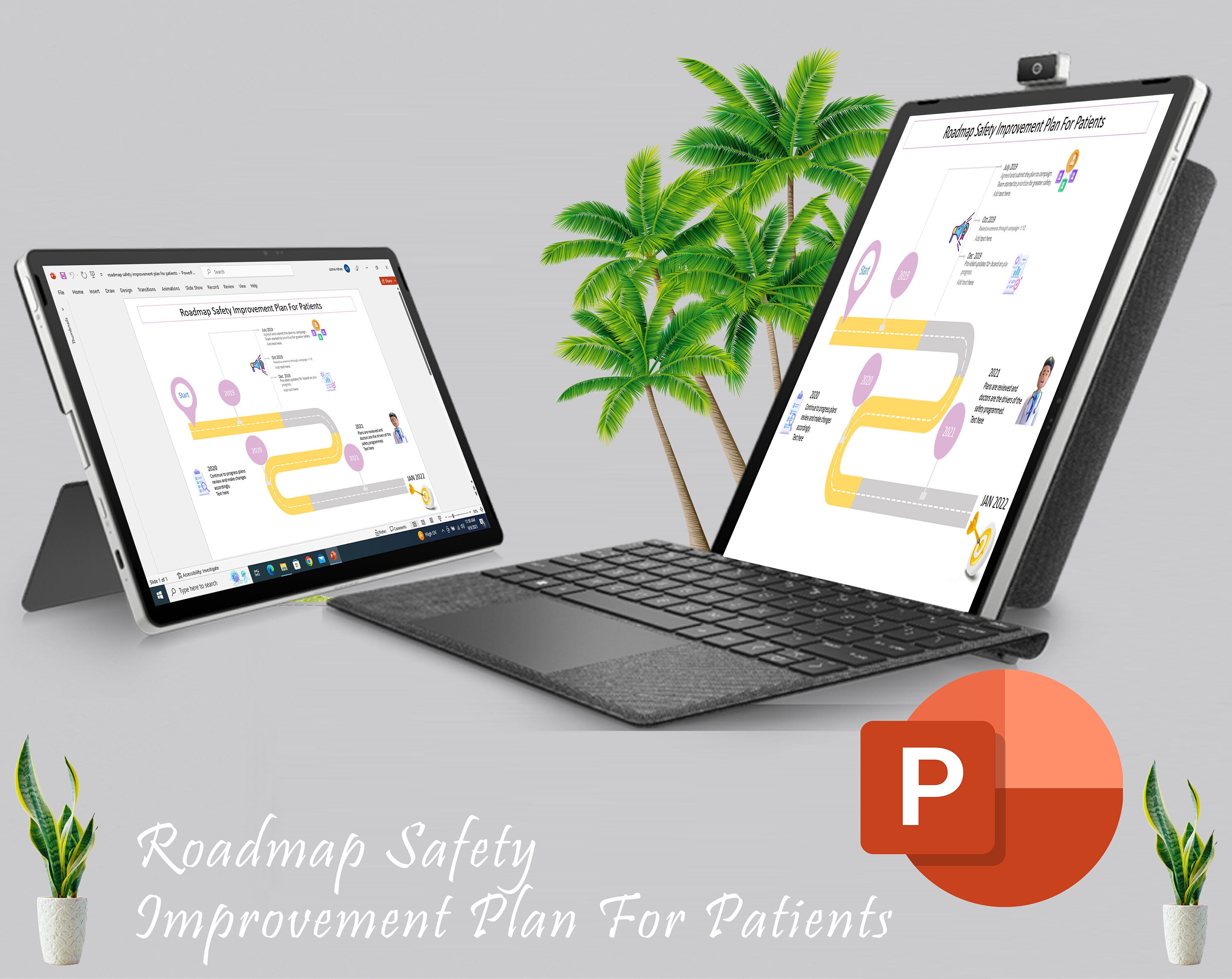 Safety Improvement Plan Roadmap Template | Health and Safety Policies ...