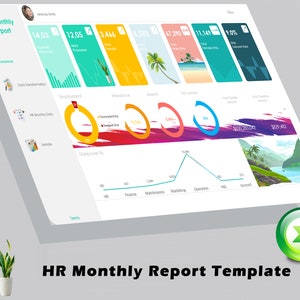 HR Dashboard | Human Resources Dashboard | HR Dashboard Template | HR ...