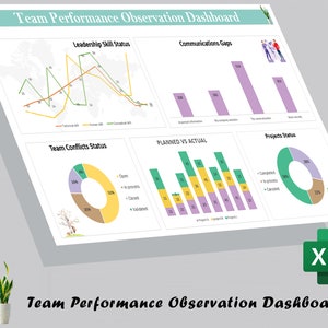 Team Performance Observation Dashboard | Performance Review | Employee ...