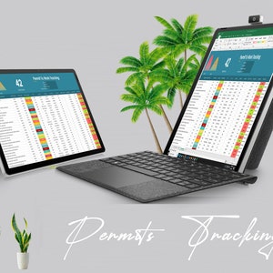 Permit to Work Tracking Matrix Template | Health and Safety Template ...