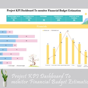 Project Budget Monitoring Dashboard | Project Management Tools ...