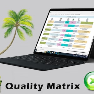 Quality Matrix Template | Project Governance | Project Management ...