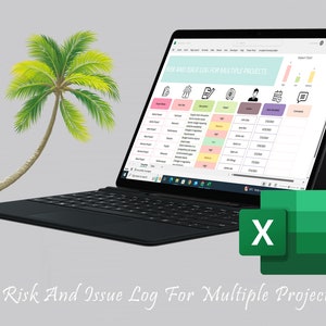 Multiple Projects Risk & Issues Tracking Matrix and Register Template ...