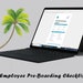 Employee Pre-boarding Checklist On-boarding Process Employee Onboarding ...
