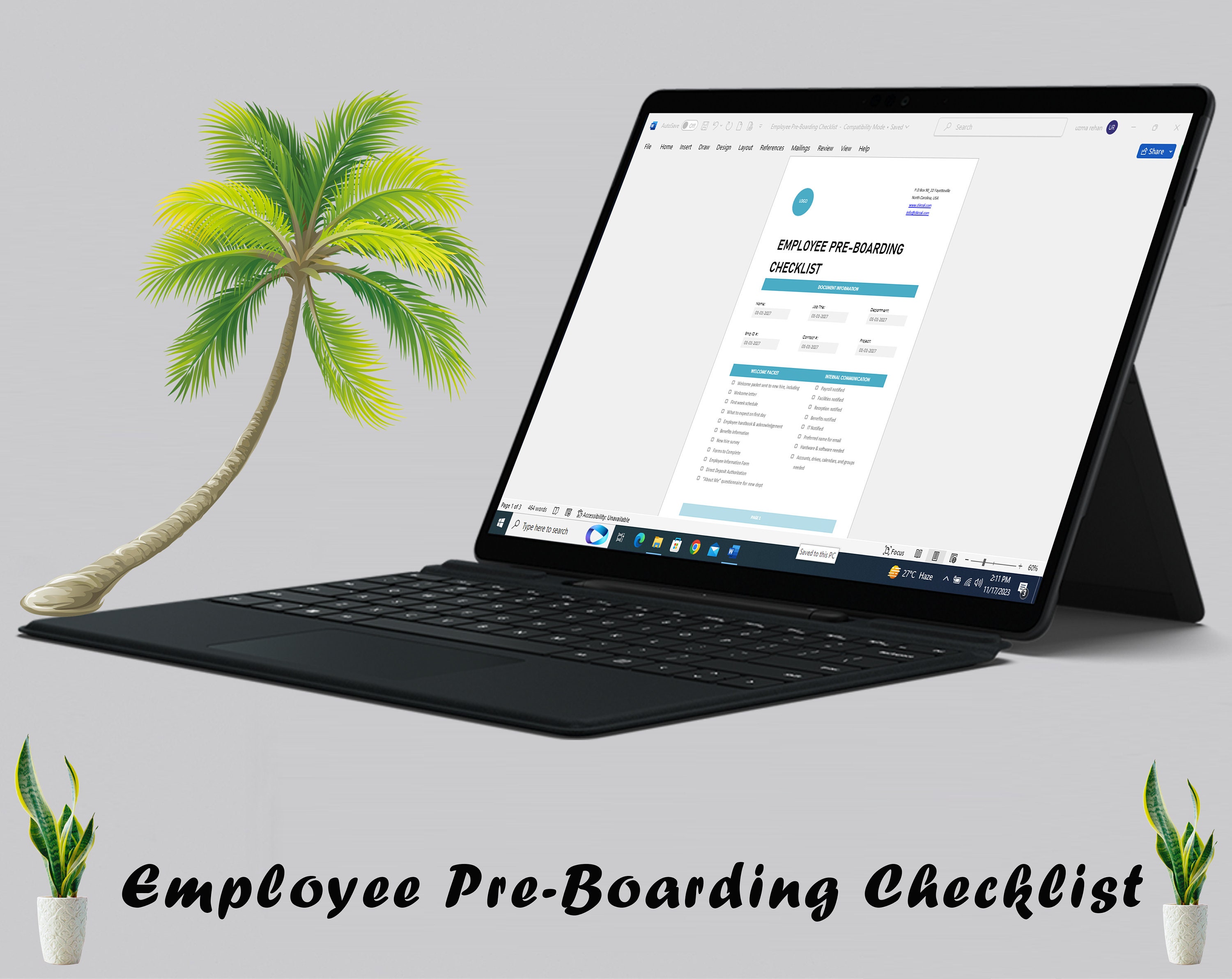 Employee Pre-boarding Checklist On-boarding Process Employee Onboarding ... Employee Pre-boarding Checklist On-boarding Process Employee Onboarding ...