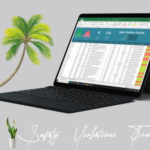 HSE Violations Tracking Matrix Template | Health and Safety | Safety ...
