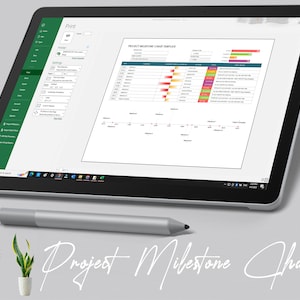 Project Milestone Chart Template | Project Template | Project ...