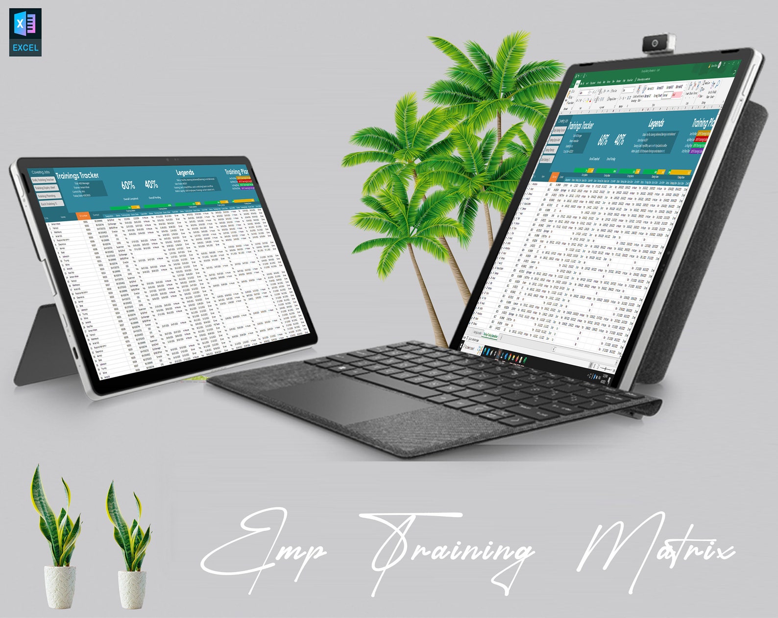 Employee Training Tracking Template | Training Tracker | Training ...
