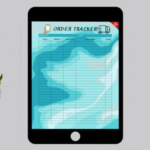Small Business Order Tracker | Order Tracking | Order Log | Purchase ...