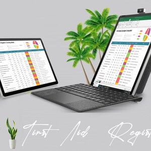 First Aid Injuries Register Tracking Matrix Template | First Aid ...