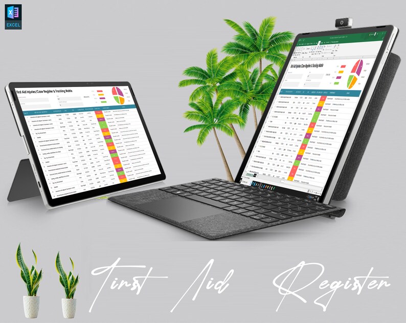 First Aid Injuries Register Tracking Matrix Template | First Aid ...