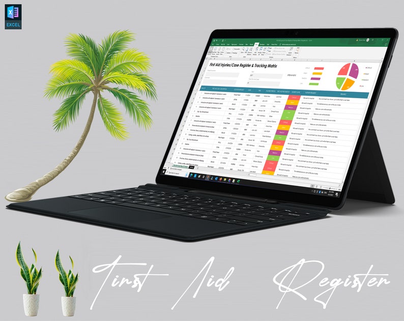 First Aid Injuries Register Tracking Matrix Template | First Aid ...