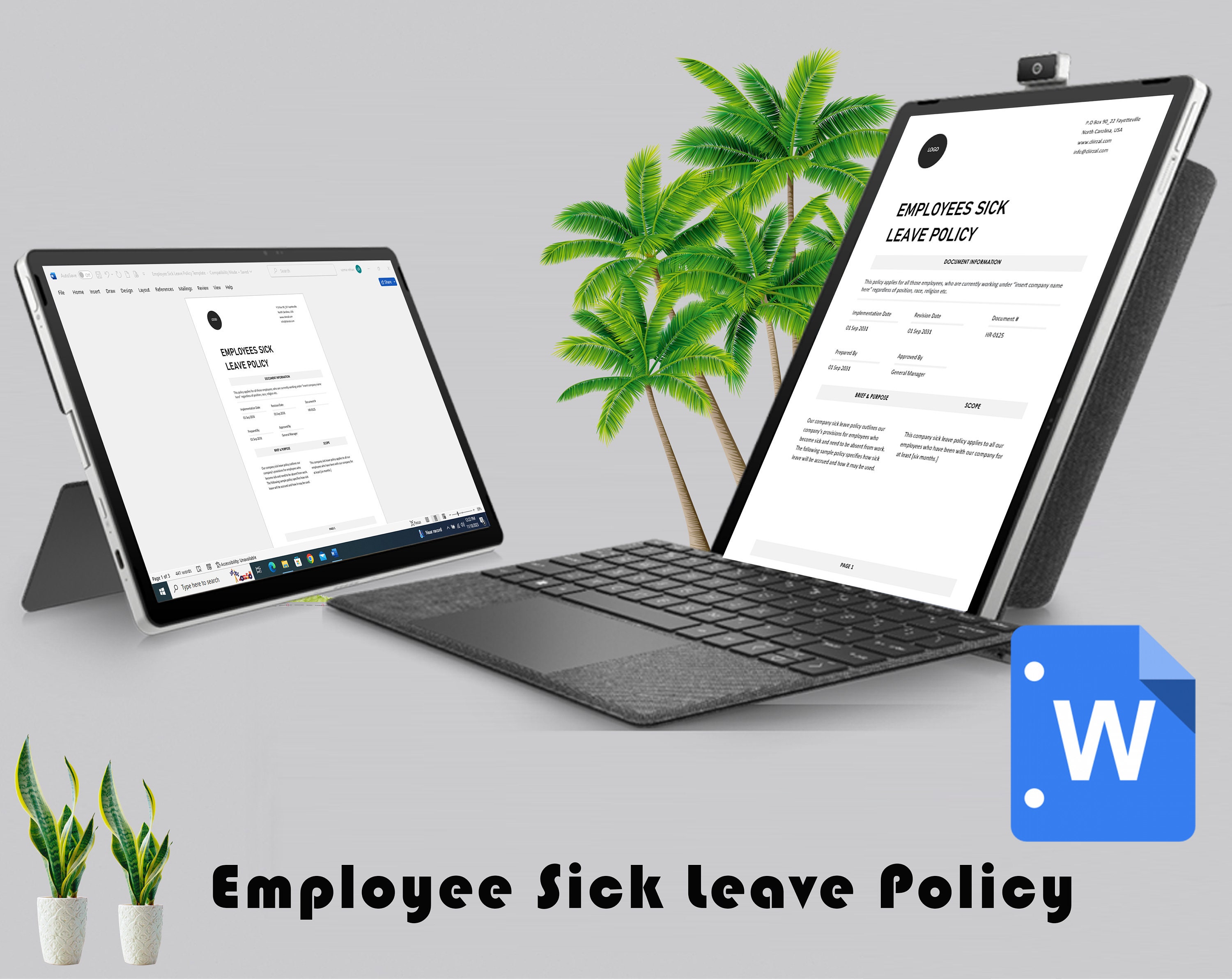 Employee Sick Leave Policy Paid Sick Leave Sick Policy Unpaid Sick ...
