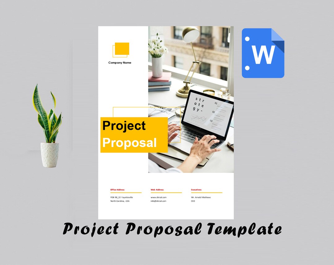 Project Proposal Template | Project Management System | Project ...
