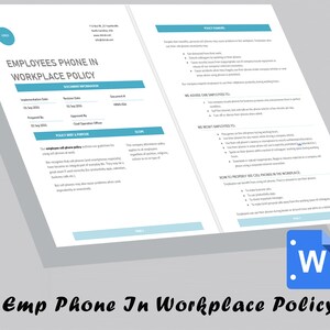 Employee Phone Usage Policy | Employee Policies | HR Policies and ...