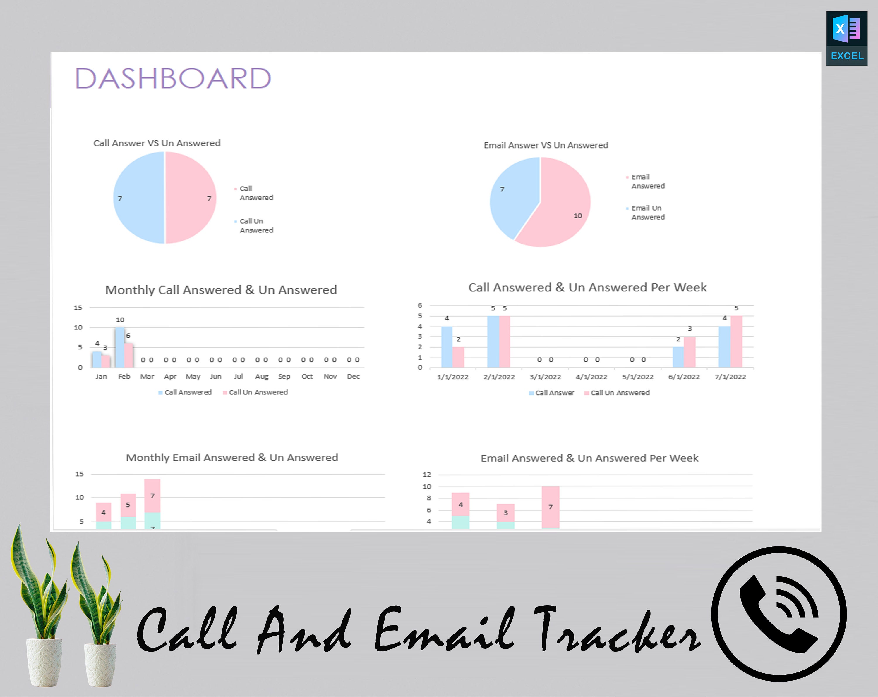 Client Email Tracking Matrix Client Call Tracker Template Client ...