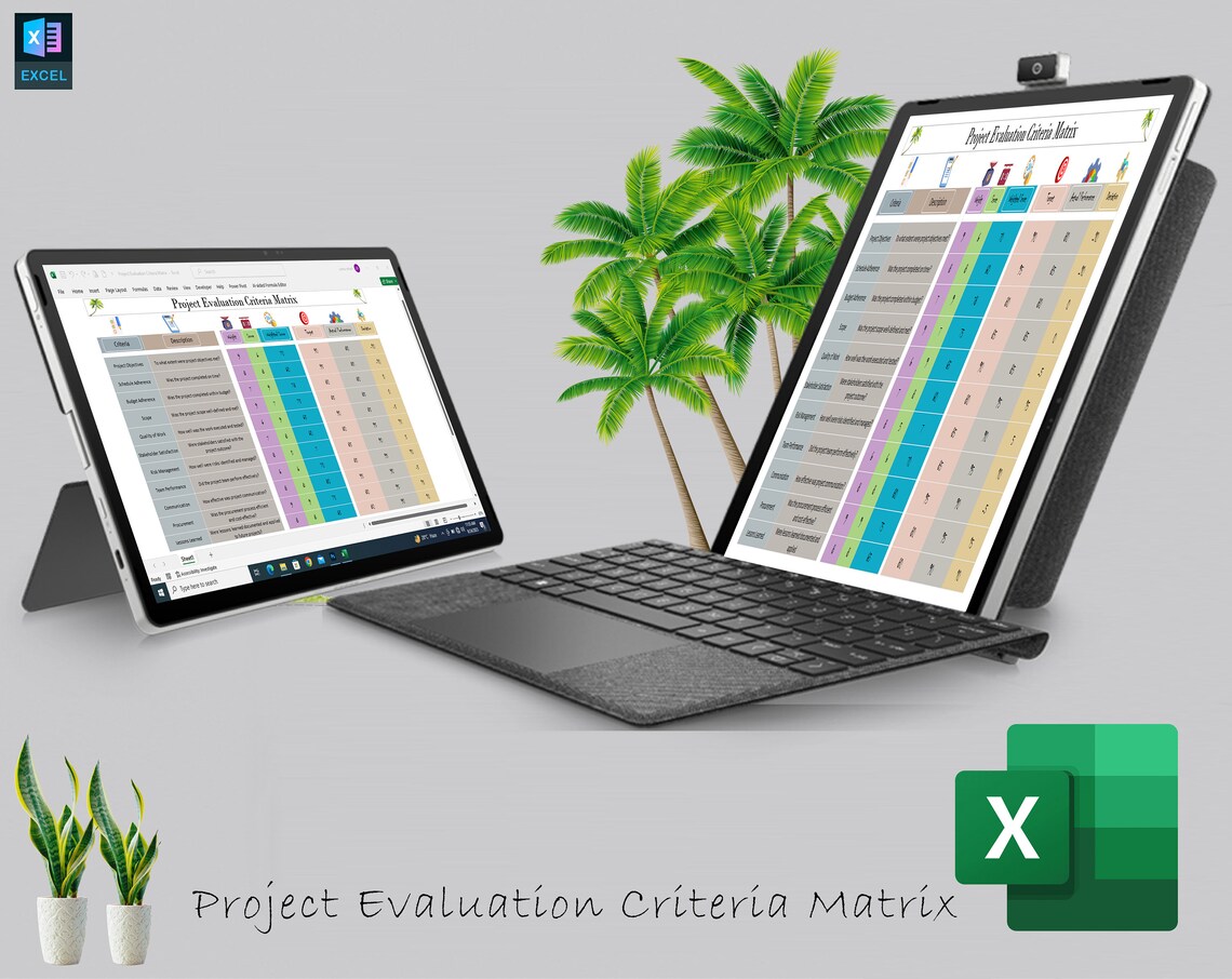 Project Evaluation Criteria Matrix | Project Performance Evaluation ...