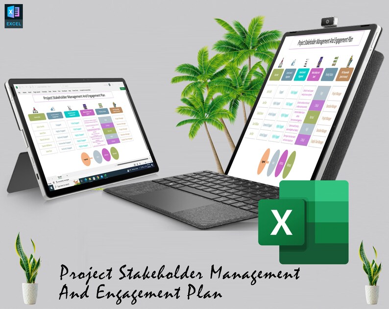 Project Stakeholders Management & Engagement Plan Template | Project ...