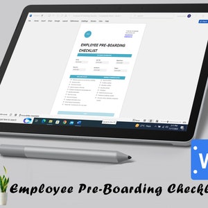 Employee Pre-boarding Checklist | On-boarding Process | Employee ...