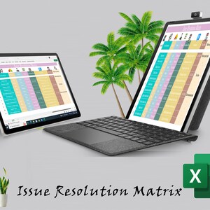 Problem-solving Matrix | Issue Resolution Matrix | Comprehensive Matrix ...