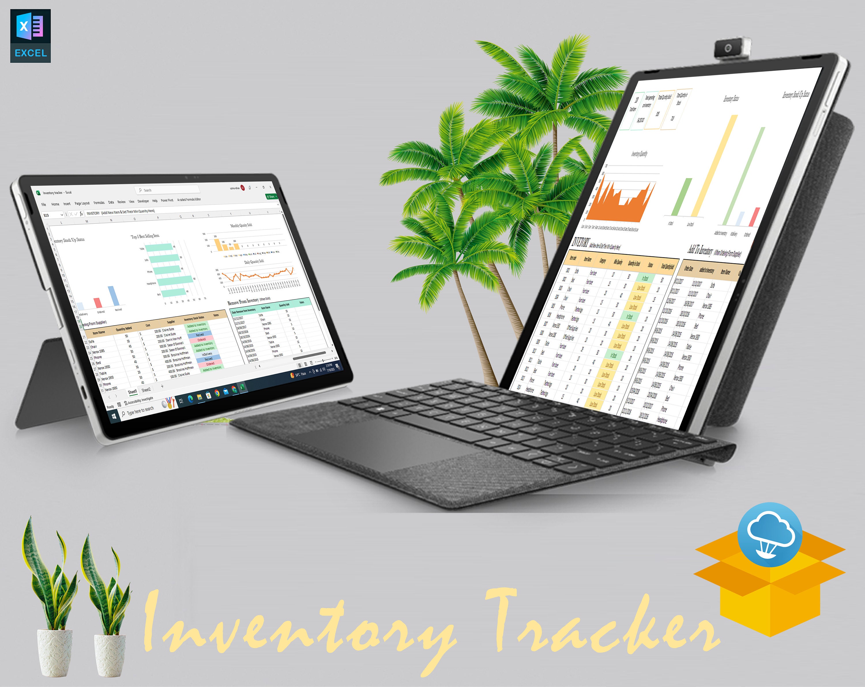 Inventory Tracking Matrix Template | Inventory Tracker | Inventory ...
