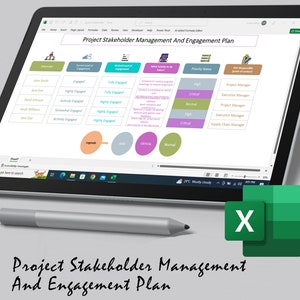 Project Stakeholders Management & Engagement Plan Template | Project ...